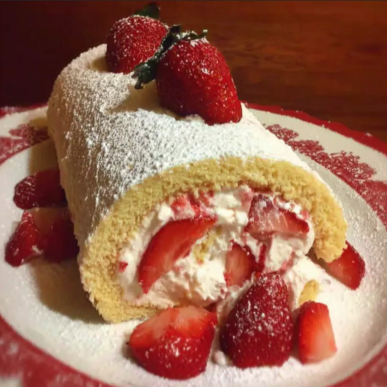 Irresistible Strawberries Cream Swiss Roll Recipe for Your Next Dessert ...