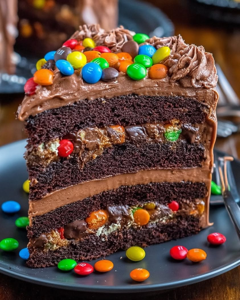 Ultimate Chocolate M&M Celebration Cake for Joyful Gatherings ...